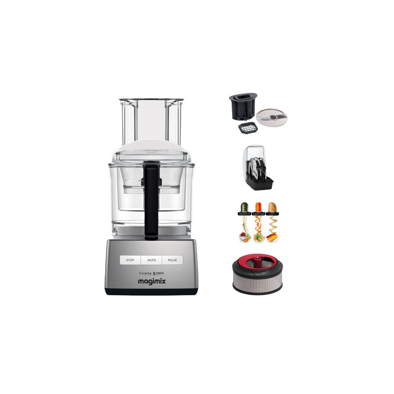 5200XL UltimateFood Processor Magimix - Multifunction - Satin